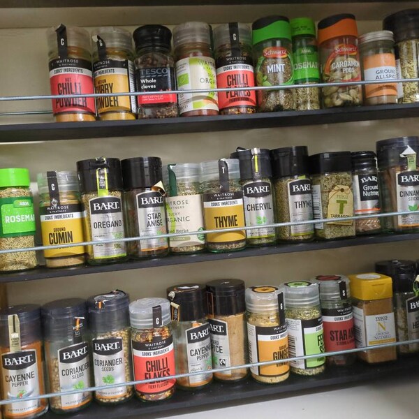 Oak Slate Design Long CD Rack Modern Contemporary Style - Etsy Nederland