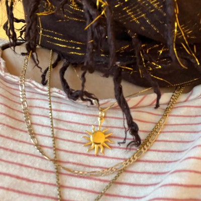 Lemon Necklace Gold, 24k Gold Plated Sterling Silver Pendant Necklace ...