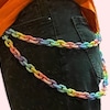 Chunky Pastel Belt Chain - for Decora/ Fairy Kei/ Pride/ Kandi ...