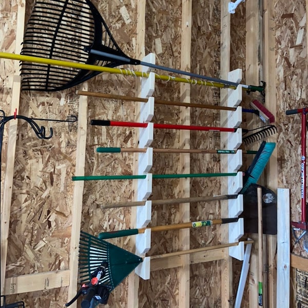 The Original* - Yard Tool Rack - Etsy Canada