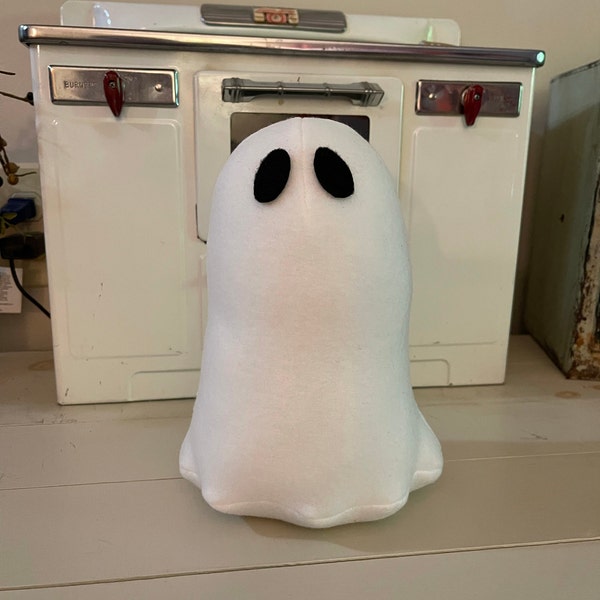 Halloween Ghost Plushie, PDF Sewing Pattern, Ghost Plush Pattern ...
