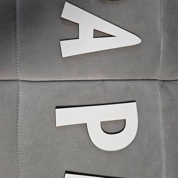 Wooden Letters MDF Beech Decoration Letters Wooden Decorations Crafting ...