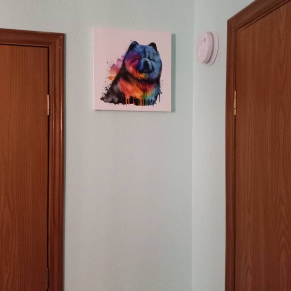 Piet Mondrian Stylized Cat Abstract Art on White Background High ...