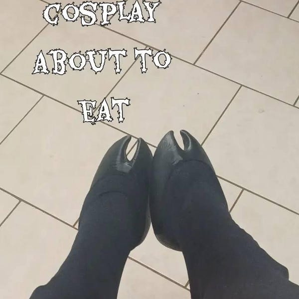 Split Toe Cloven Hoof Boots - Etsy