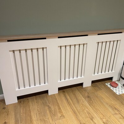 Oak Top Custom Radiator Cover - Etsy UK