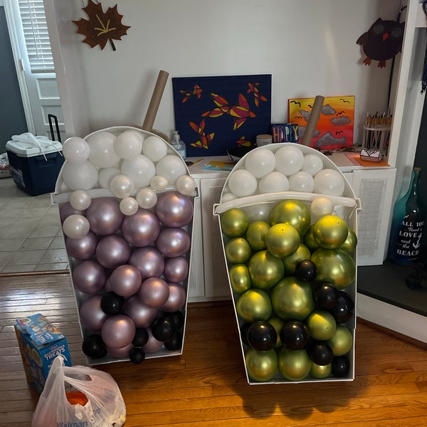 DIY Boba TEMPLATE ONLY, Boba Party Ideas, Bubble Tea Party, Boba Tea ...