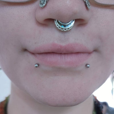 2 Style Barbell Chain, Ear Piercing Chain, Industrial Piercing ...