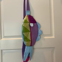 Fish Bag Quilted Sling Bag PDF Sewing Pattern - Swim Along Crossbody ...