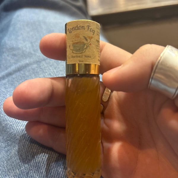 LONDON FOG PERFUME With Essential Oils, Real Black Tea, Lavender and ...