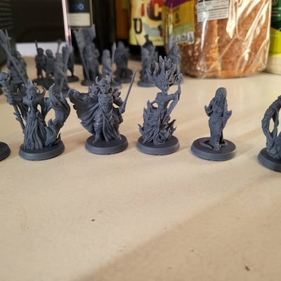 D&D Pathfinder Tabaxi Catfolk Collection 28mm 32mm Fantasy TTRPG PC NPC ...