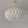 Oval Origami Paper Lampshade - Etsy UK