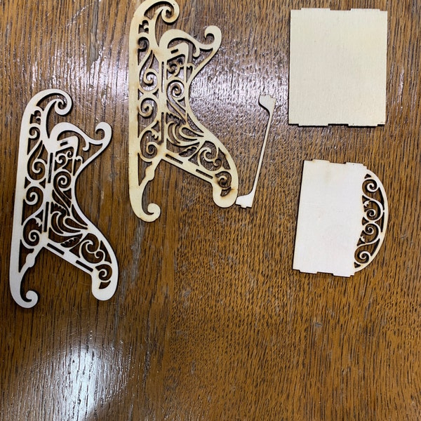 Christmas Sledge - Laser Cut Files. Christmas Design Patterns. New Year ...