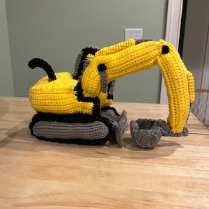 Digger Crochet Pattern - Etsy