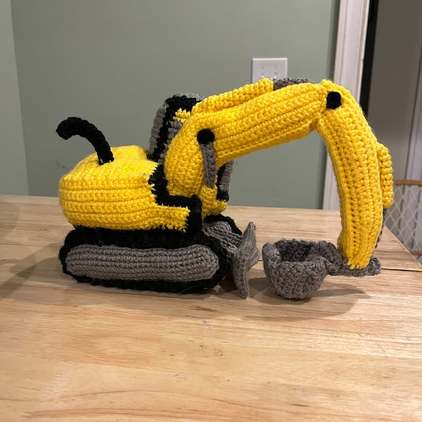 Digger Crochet Pattern - Etsy