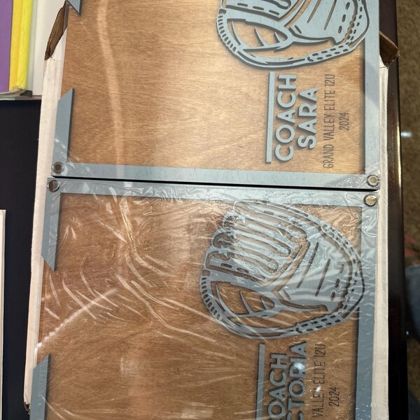 Custom 3D Football Coach Signature Frame Drop Box, Football Coach ...