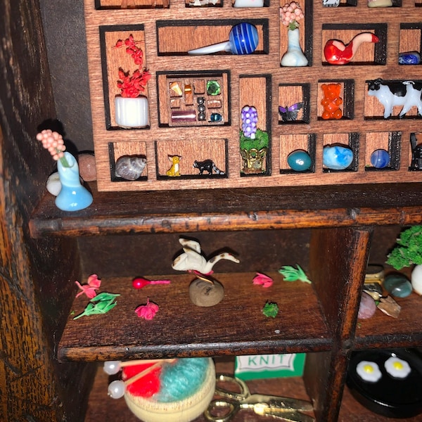 Spooky Trees Hand Painted Miniatures Micro Figurines for Jewelry ...