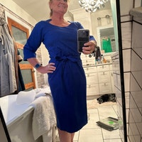 Janice Old Hollywood Pencil Dress Curve Neckline - Etsy