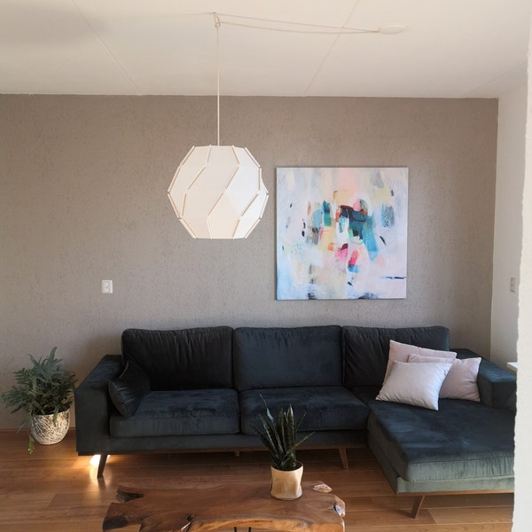 Dreamy Soft Pastel Abstract Art Print, Modern Wall Decor - Etsy