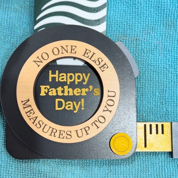 No One Measures up to You | Happy Father's Day Gift Card Holder | Gift ...