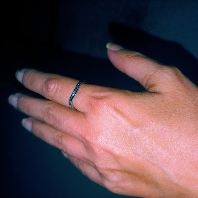 Sterling Silver Initial D Ring Monogram D Ring Custom Ring - Etsy