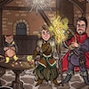 Custom Dnd Character Adventure Party Commission Art Fantasy Dungeons ...