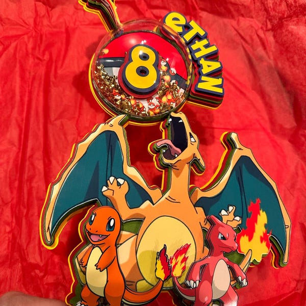 Baby Shark Cake Topper, Baby Shark Cake Topper Boy, Personalized Baby ...