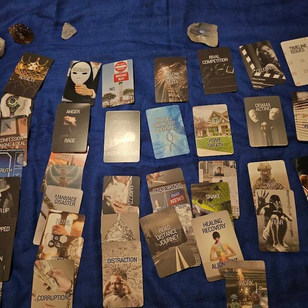 Whispers of the Unsolved - True Crime Oracle Deck (180 Cards) - Etsy