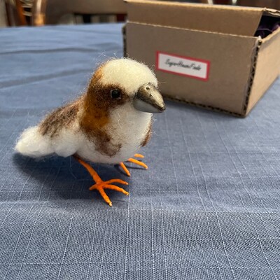 Needle Felted Bird. Realistic Birds. Felted Bird Decorations. Christmas ...