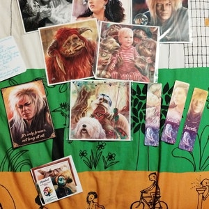 Fireys Art Print Labyrinth Watercolor Artwork the Fire Gang Art Print ...