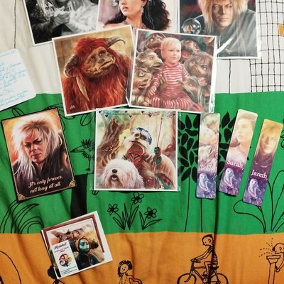 Fireys Art Print Labyrinth Watercolor Artwork the Fire Gang Art Print ...