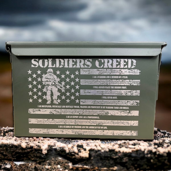 Army Soldiers Creed Tumbler Wrap SVG for 40oz Tumbler/water Bottle ...