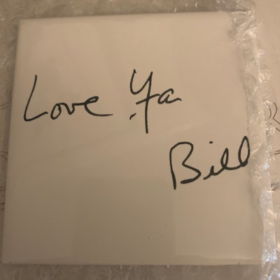 Laser Engraved Handwriting on Tile Custom and Personalized - Etsy