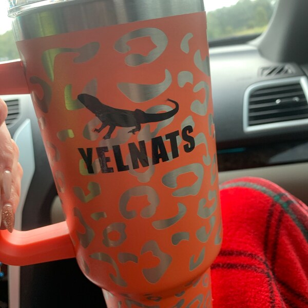 YELNATS Cup Decal Holes Stanley Yelnats Cricut Vinyl Tumbler Sticker - Etsy