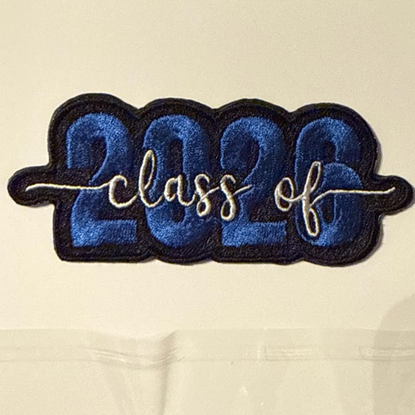 Class of 2026 Patch / Custom Colors - Etsy