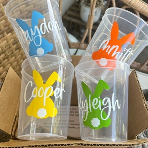 Easter Party Cups for Kids, Kids Easter Cups, Easter Basket Stuffers ...