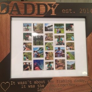 Dad & Son Personalized Picture Frame Son's First Hero - Etsy