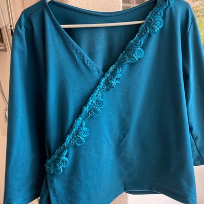 Crossover Top PDF Sewing Pattern and Printable Tutorial - Etsy