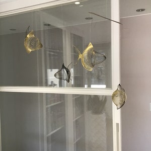 Shell Stainless Steel Mobile Ocean Mobile Conch Decor | Etsy