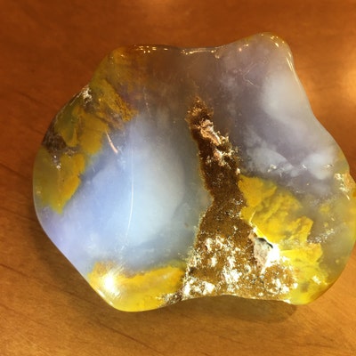 Rare Montana Madison Blue Agate With Brecciated Jasper old Stock ...