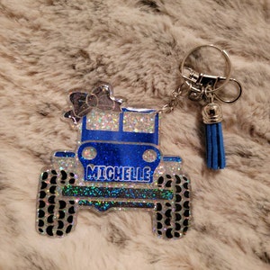 Custom Glow in the Dark Two Seat Side by Side UTV Keychain. - Etsy