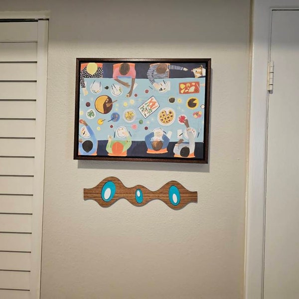 MCM Diamonds Wall Decor Set turquoise, Mid-century Modern, MCM, Mid ...