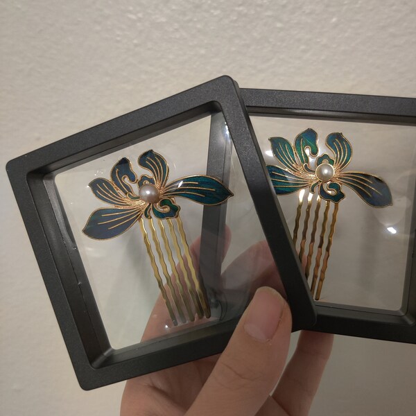 Kingfisher Craft,lotus,hair Pin,hair Comb,peacock Feathers,traditional ...