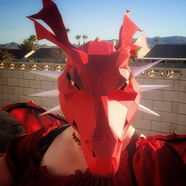 DRAGONA SHREK MASK Diy - Etsy