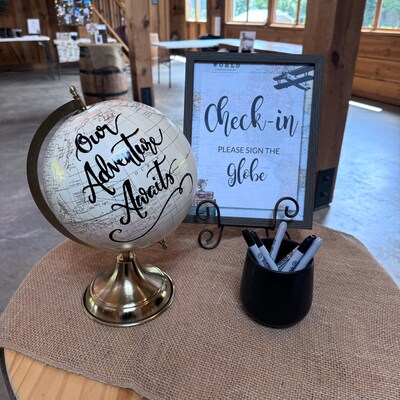 Welcome Classroom Door Sign, World Map Adventure Themed Classroom, Door ...