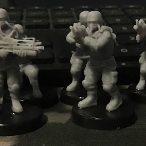Specialized/command/recon Infantry Heck Ghosts 28mm Thatevilone - Etsy