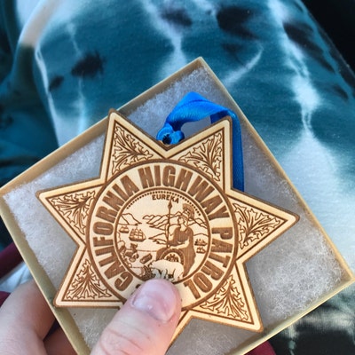 CHP Ornament Ornament California Highway Patrol CHP Wives - Etsy