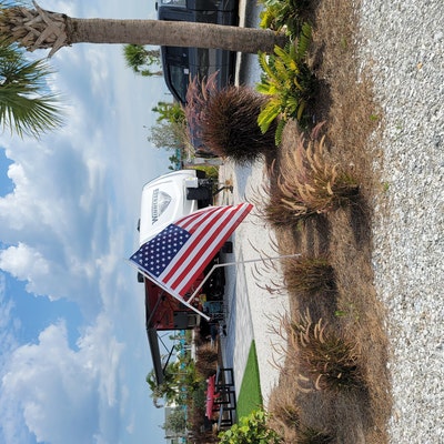 Rotating PVC Flag Pole Complete Set Just Add Your Own 3X5 Flag. - Etsy