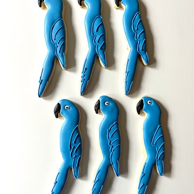Macaw Parrot Cookie Cutter Handcrafted by the Fussy Pup - Etsy