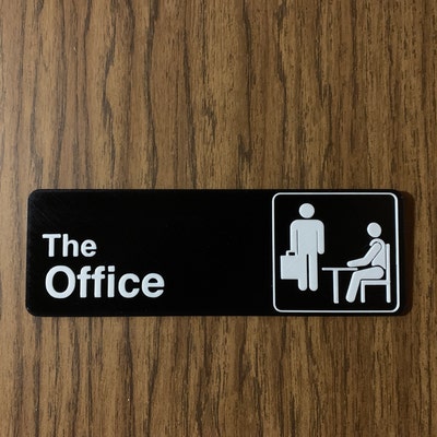 Customizable 3D Printed the Office TV Show Sign and Magnets - Etsy