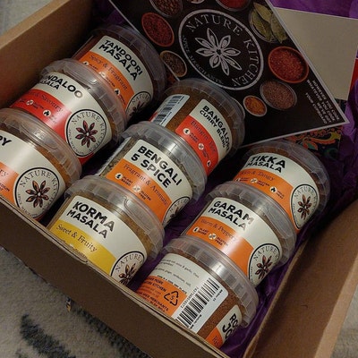 Afro-caribbean Gift Box Spice Hampers Gift Sets - Etsy